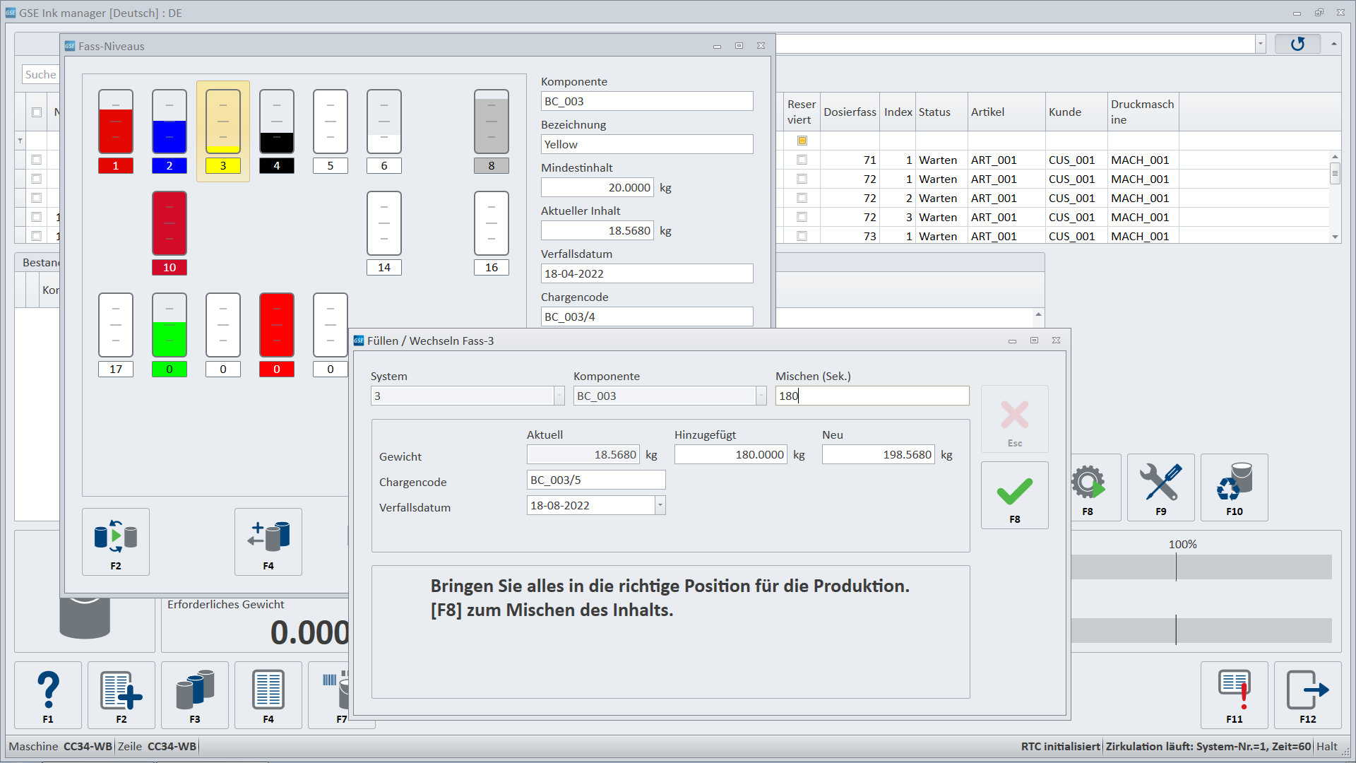 Qualitätsstandards für Verpackungsdruckfarben mit GSE Traceability ...